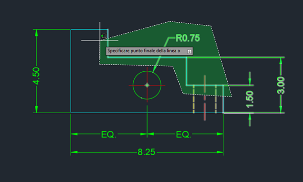 Comandi Stira e Allunga