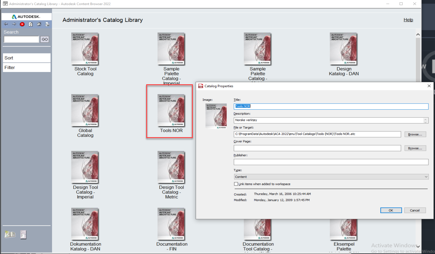 Remove the Architecture and MEP content packs after installation