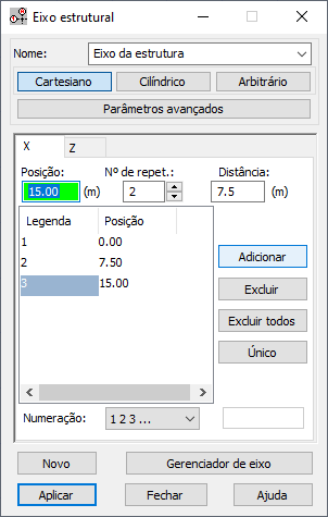 Definir as preferências e os eixos estruturais