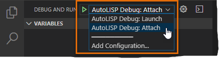 To Launch and Attach an Instance of AutoCAD to VS Code for Debugging (AutoLISP/VS Code)