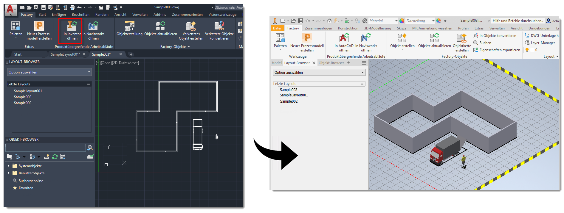 AutoCAD Factory - Überblick
