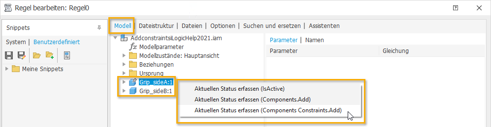 iLogic-Verbesserungen