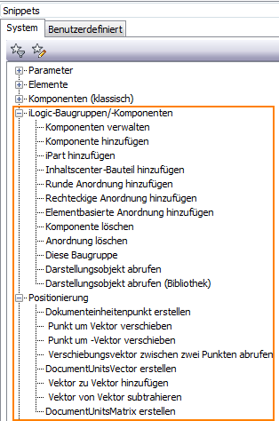 iLogic-Verbesserungen