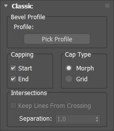 Bevel Profile Modifier Reference