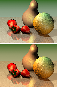 Color Balance Rendering Effect