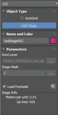 Create a USD stage reference