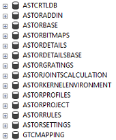 SQL Server Support for Advance Steel