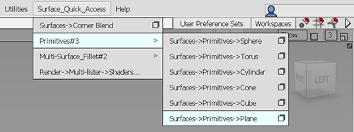 Create a custom menu