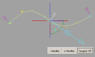 Reshape or position a curve to intersect other curves