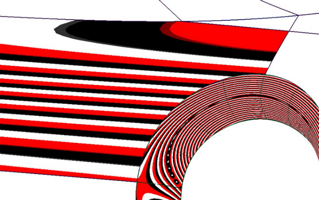 Create rolled edge surfaces