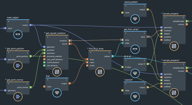Query raycast intersections