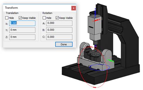 Simulation View Options