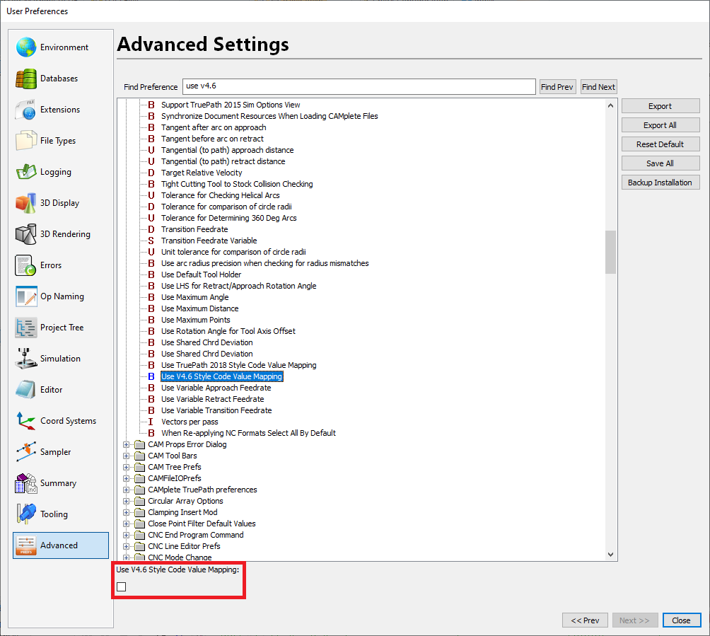 Mastercam coolant mapping in CAMplete TruePath