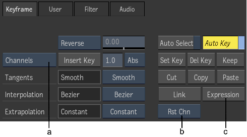 Working with Expressions in the Channel Editor