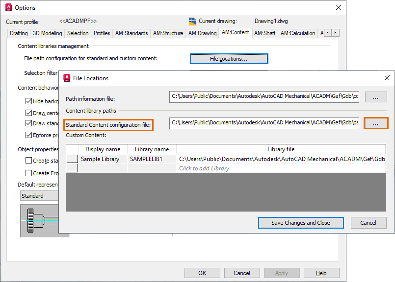 How do I remove Standard content libraries after the installation?