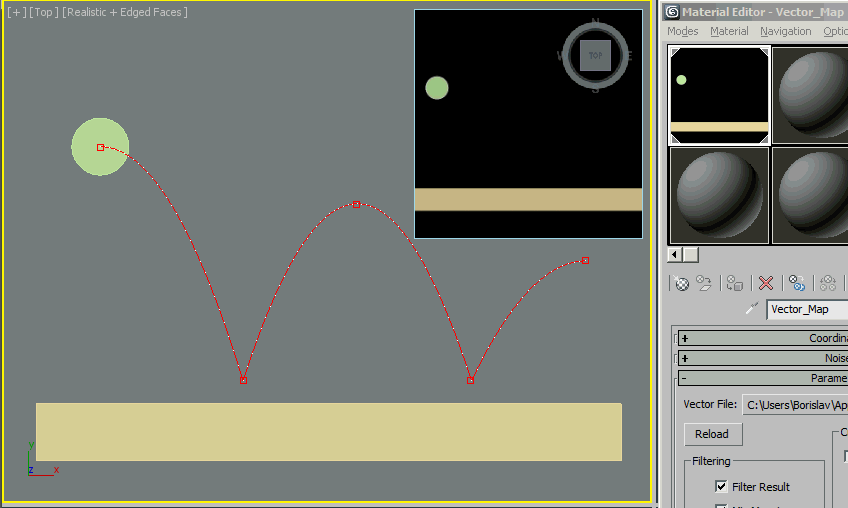 Vector_Map TextureMap and MAXScript