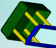 To model baffles - manually