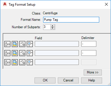 Tag Format Setup Dialog Box (Tag Format)