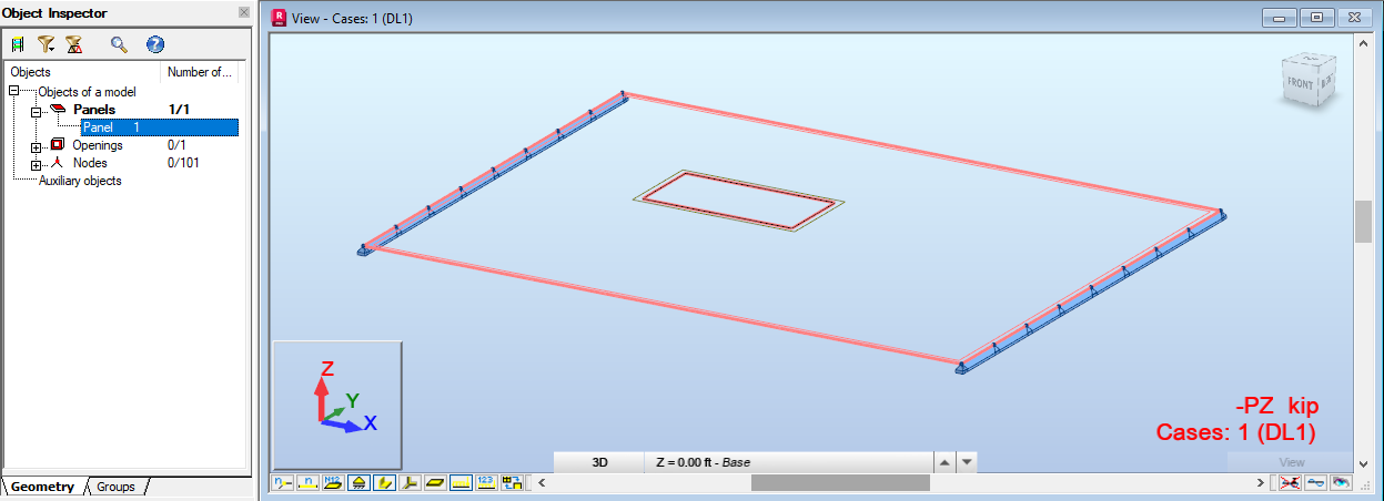 Set Calculation Options - Provided Reinforcement