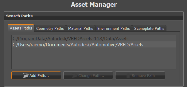 Working with the Assets and the Asset Manager
