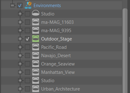 Working with Environments and Environment Switches