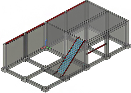 Embed Plate For Stairs