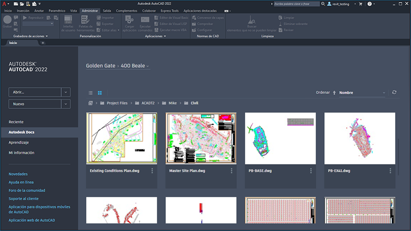 Novedades de AutoCAD 2022