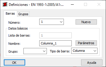 Modificar tipos de barras
