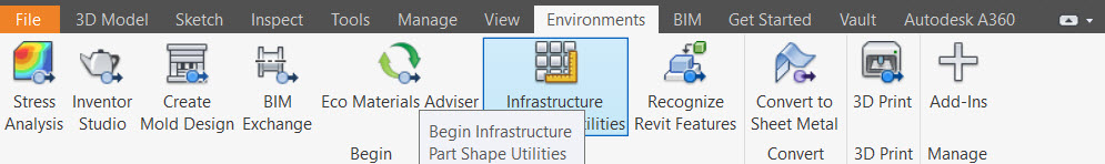 To install the Infrastructure Parts Editor Extension