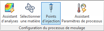 Définir les points d'injection