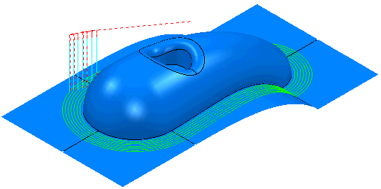Pattern finishing (PartMaker)