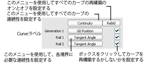 Surfaces > Swept Surfaces > Rail Surface