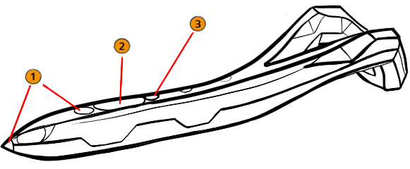 Logitech VR Ink Stylus を使用する