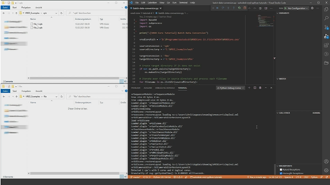 VRED Core 튜토리얼 예제 스크립트