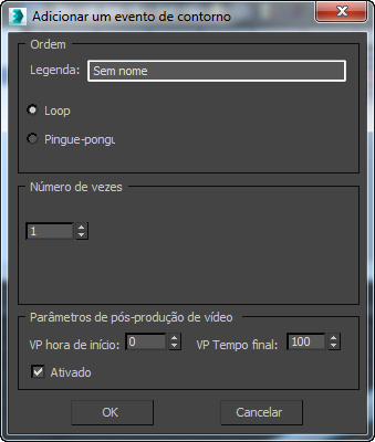 Adicionar um evento de loop