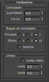 Modificador de conicidade