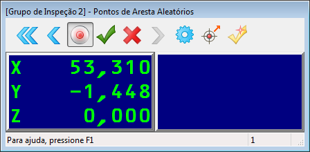 Para capturar Pontos de Aresta em Tempo Real
