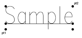 About Getting the Extents of Text (AutoLISP)