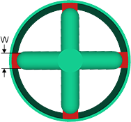 手工修剪的浇口