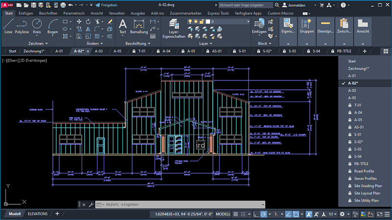 Neue Funktionen im AutoCAD MEP 2023 Toolset