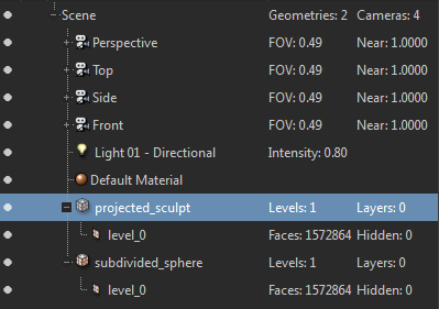 Vector Displacement from Mudbox to Arnold