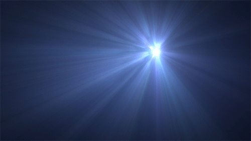 Hyperspace Effect using a Gobo and Atmosphere Volume
