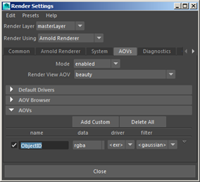 Ai Utility - Object ID Mode.