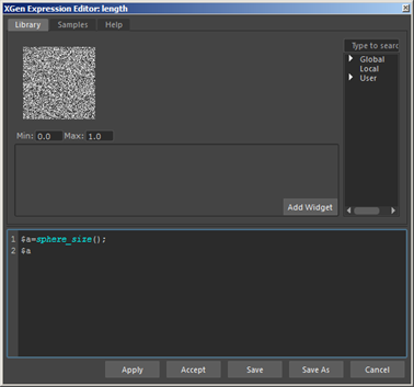 Scaling Spheres Uniformly using Expressions