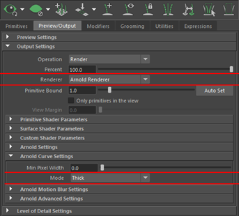 XGen Spline Patterns