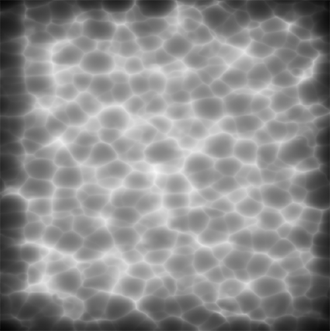 Caustic Effect Using Cell Noise: Pool Scene