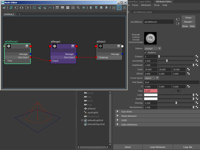 Caustic Effect Using Cell Noise: Shark Scene