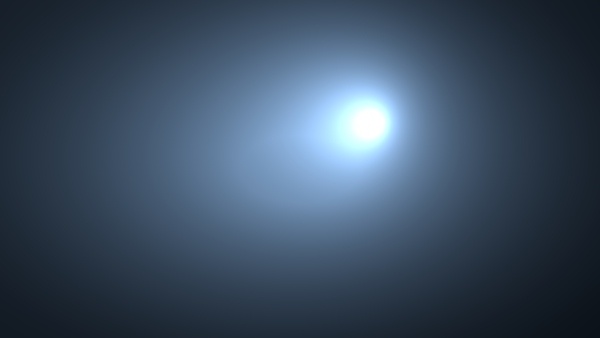 Hyperspace Effect using a Gobo and Atmosphere Volume