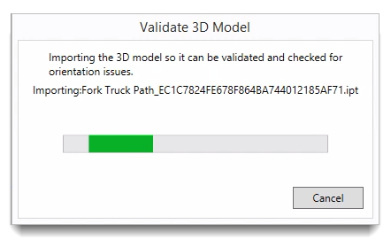 To Create a 3D Representation from a 2D Asset