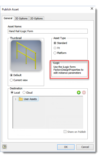Create an iLogic Form